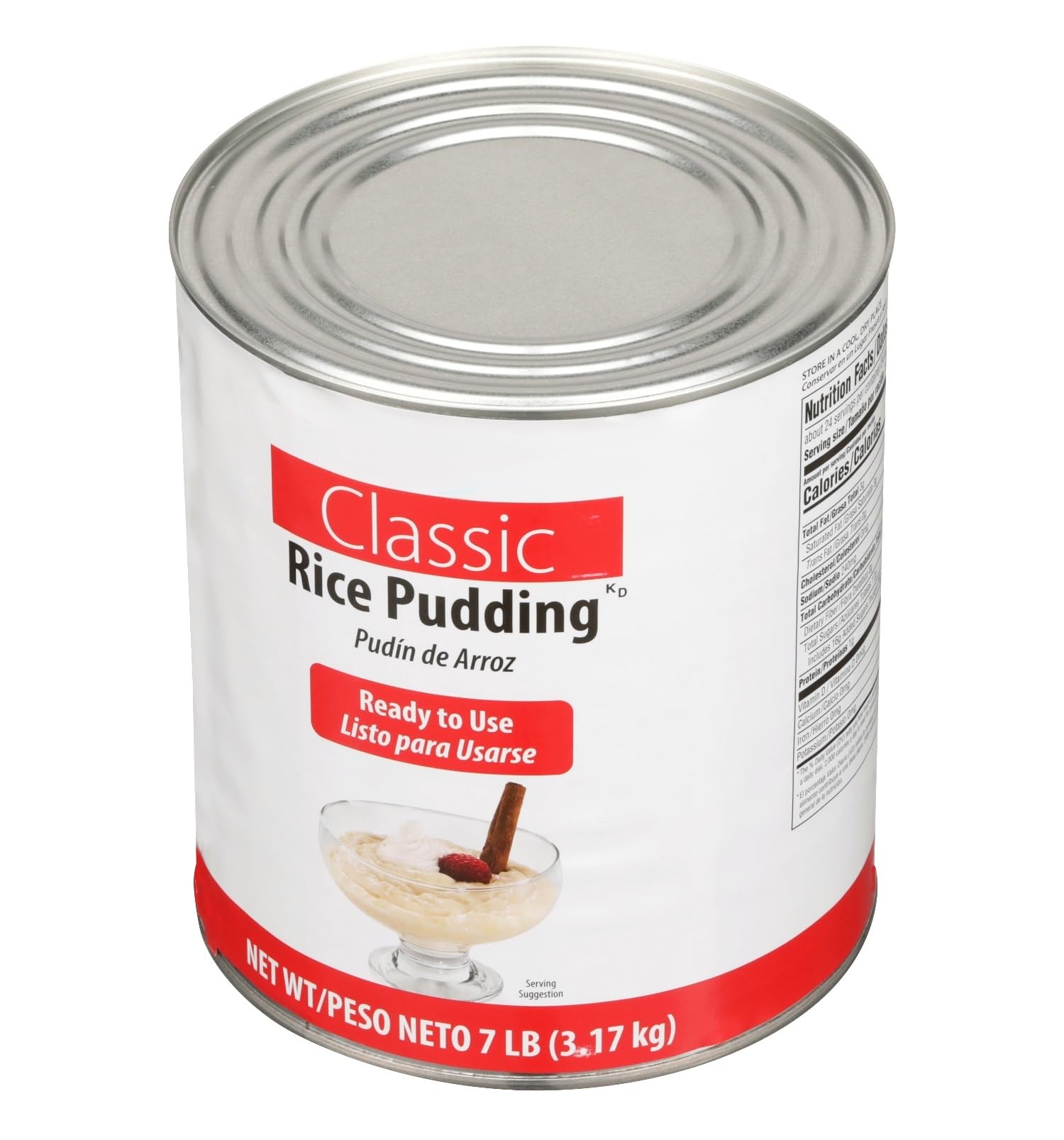 Amazon.com : Classic Pudding | Ready-To-Use | Kosher | (112 oz, Rice ...