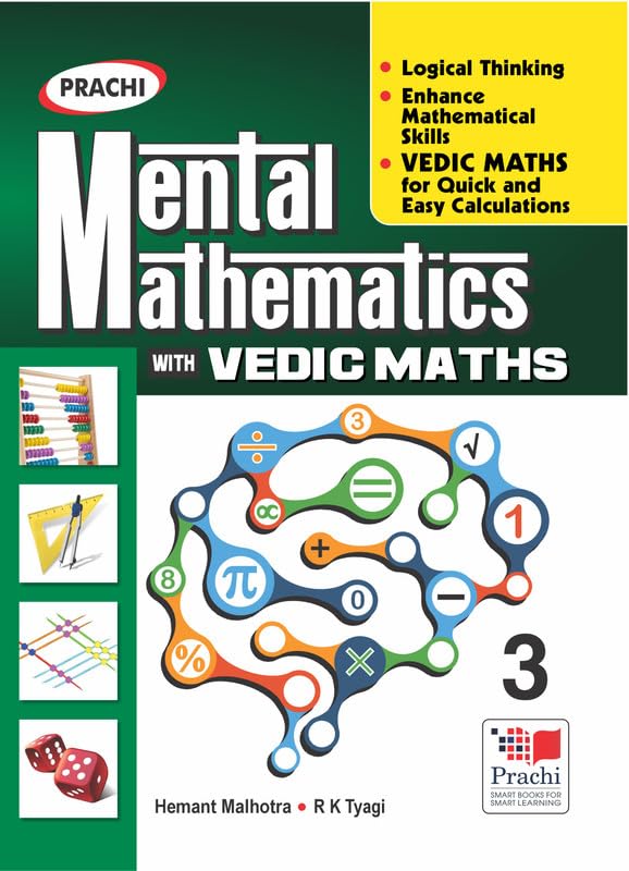 Mental mathematics with Vedic Maths Class 3 : Hemant Malhotra, Rakesh ...