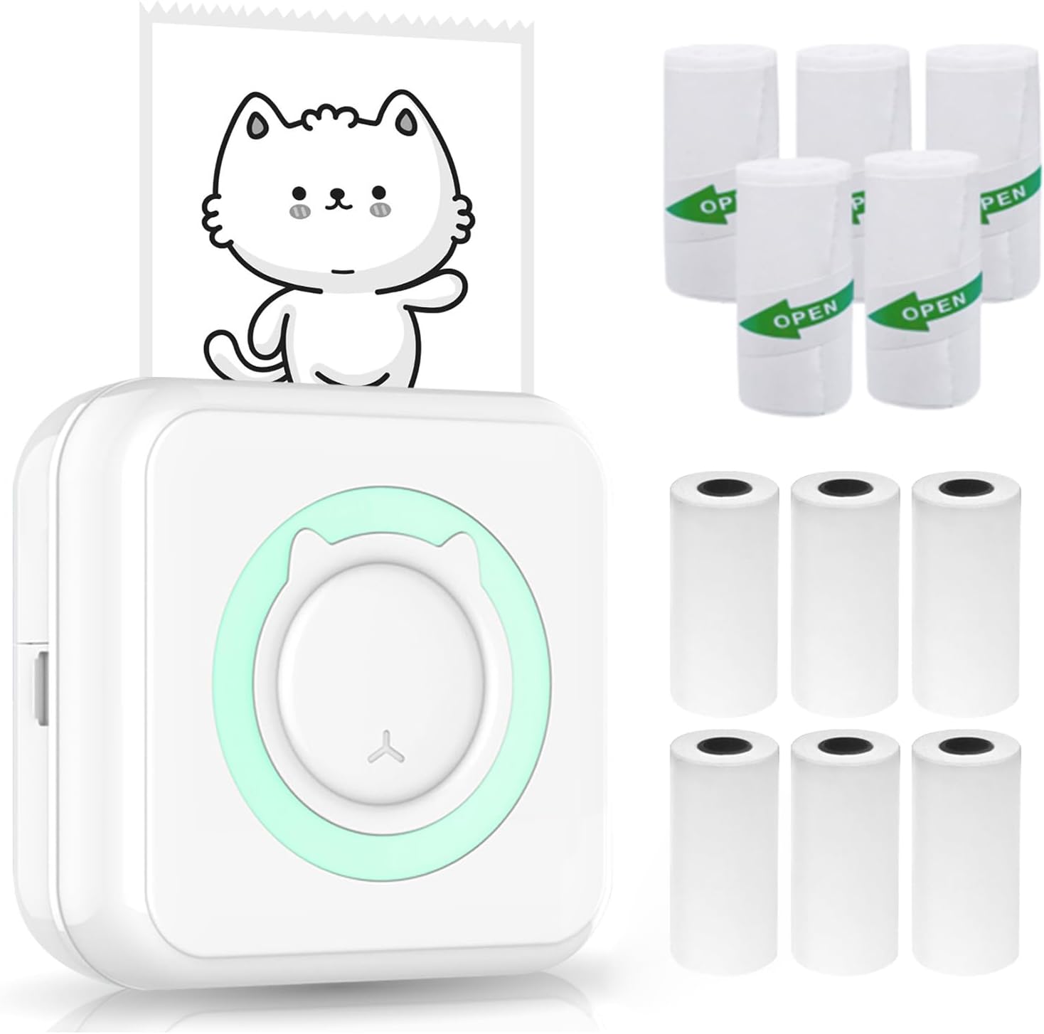 Amazon.com: Generic Thermal Printer Portable Printers Wireless for ...