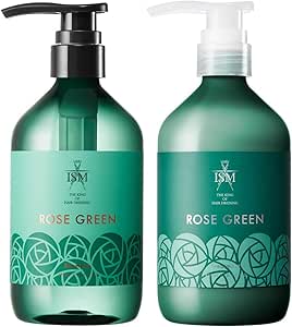 Amazon | ISM シャンプー&トリートメント セット ローズグリーン 各490ml | ISM | シャンプー 通販