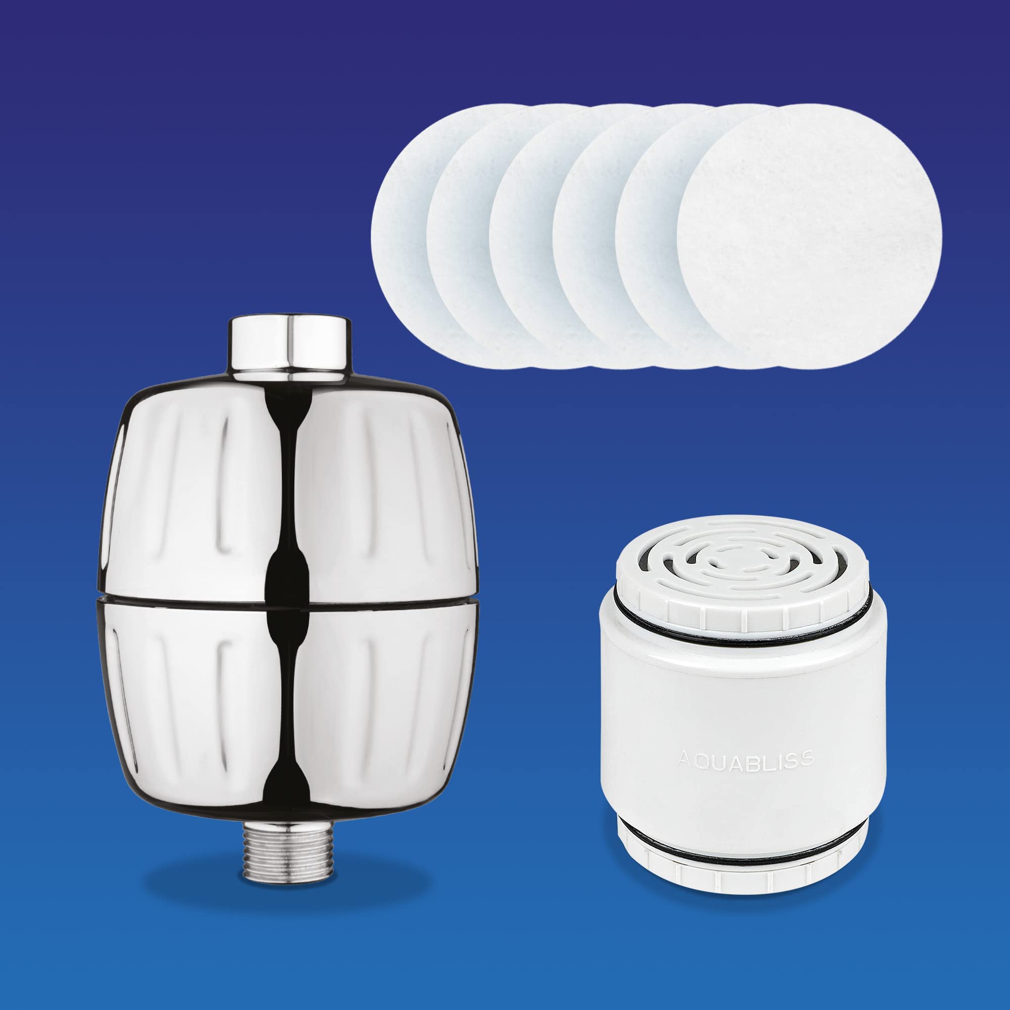 AquaBliss SF500 HD HEAVY DUTY High Output Shower Filter - w/an Extra ...