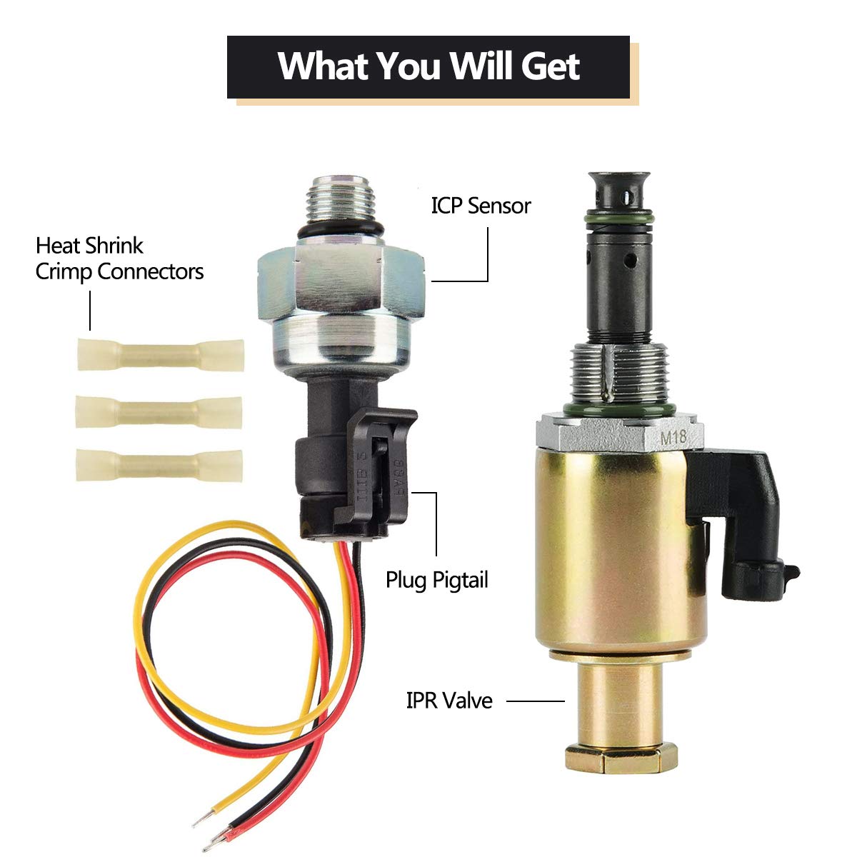 Buy 7 3L Fuel Injection Pressure Regulator Sensor IPR Valve ICP