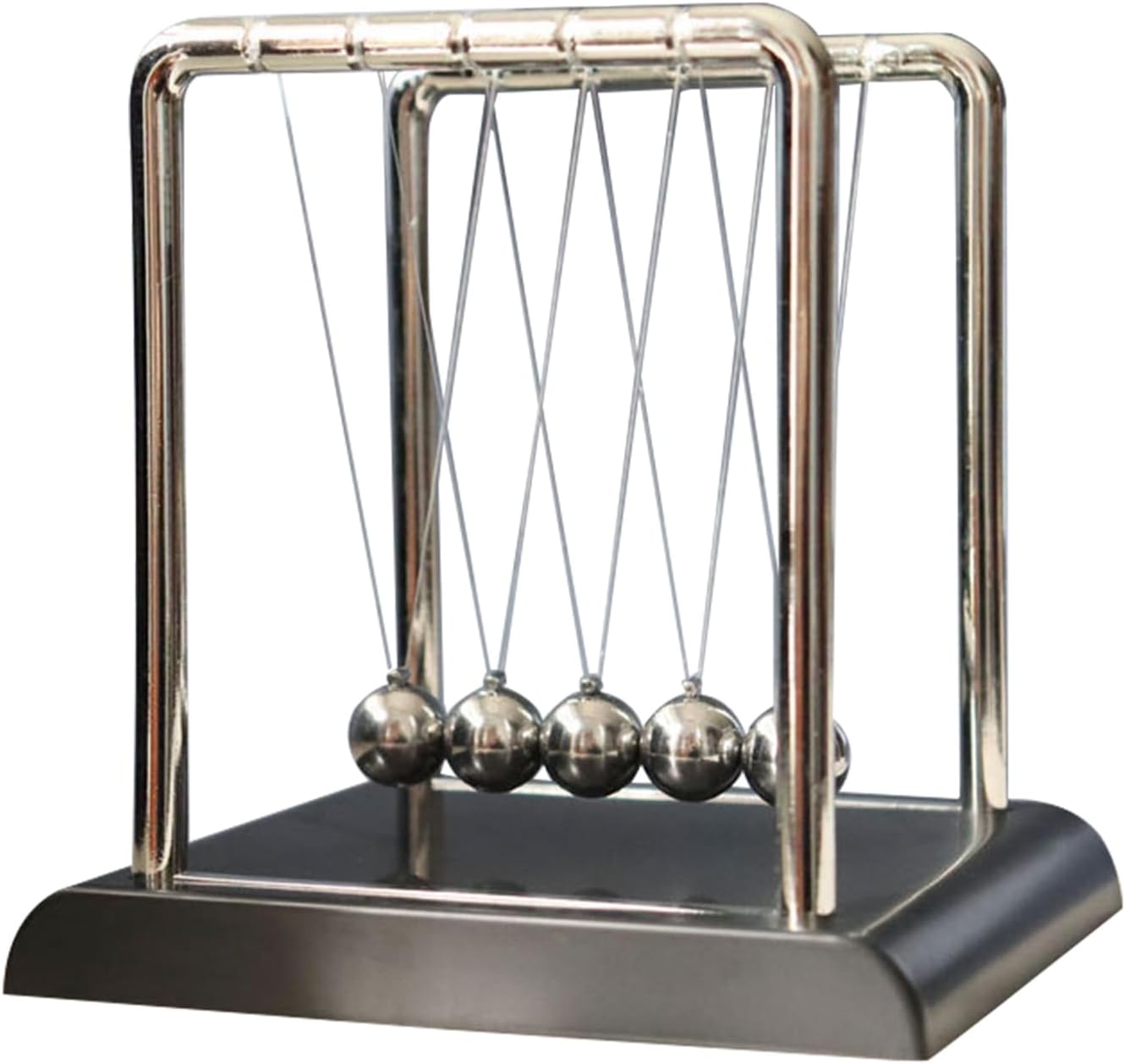 Amazon.com: Desktop Decoration Ornament Toy Newton s Cradle Metal ...
