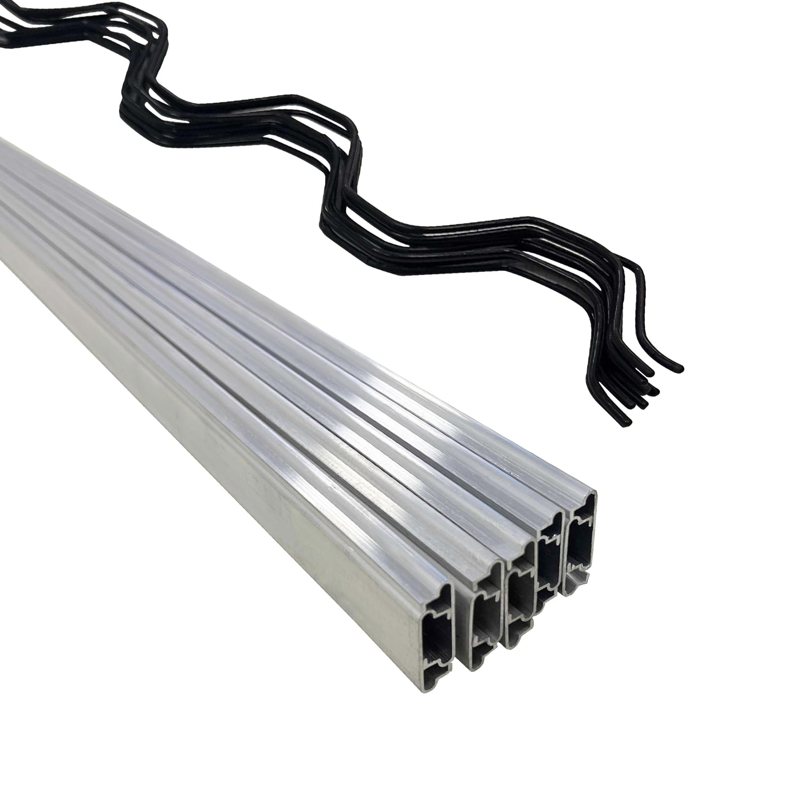 Amazon.com : 10 Set Greenhouse Lock Channel and Spring Wire,1MM Thick ...