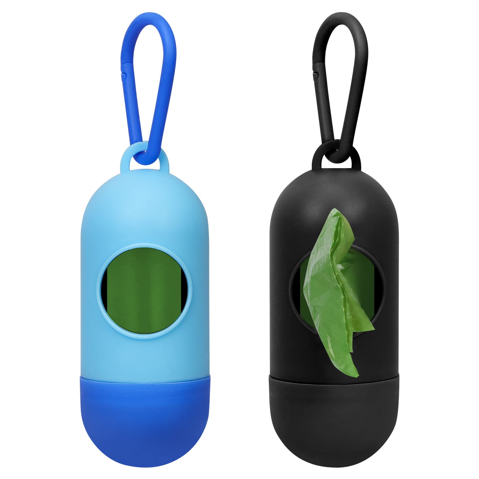 Simfree-Dog Poop Pickup Bags Holder Dispenser Made, Carabiner with ...