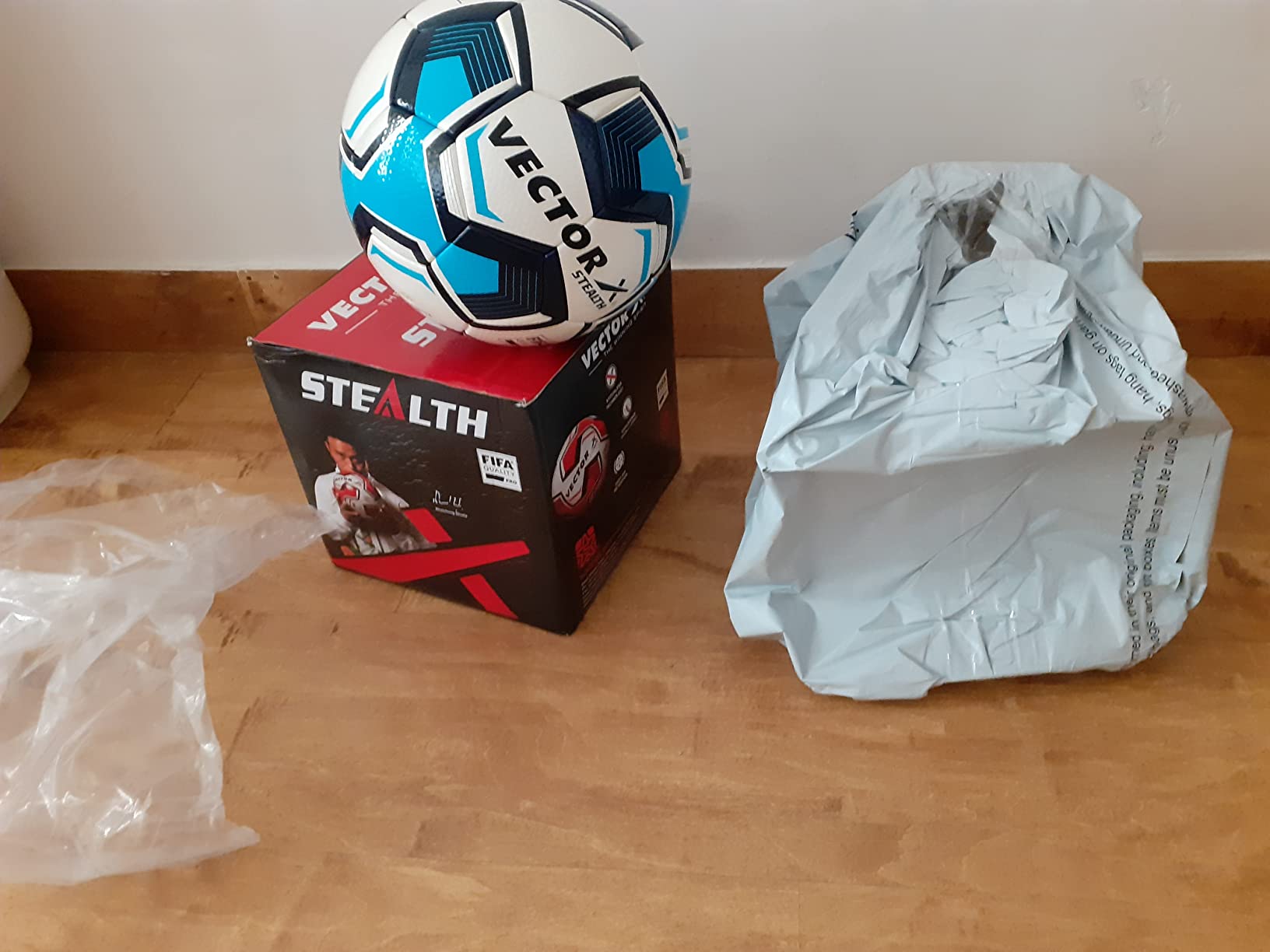 Buy Vector X STEALTH Synthetic Thermo Bonded FIFA Quality PRO Football ...