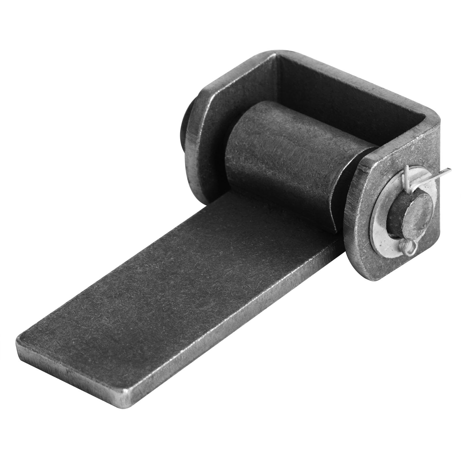 heneng 2 Pcs Weldable Straight Strap Dump Trailer Hinges, 6-1/8" x 4" x ...