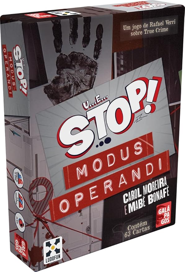 Galápagos, UeStop! - Modus Operandi!, Jogo de Cartas para Amigos, 2 a 6 ...