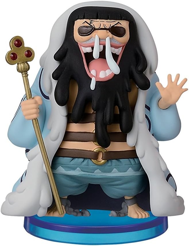 Amazon.com: Banpresto One Piece 2.8-Inch Trebol Figure, Donquixote ...
