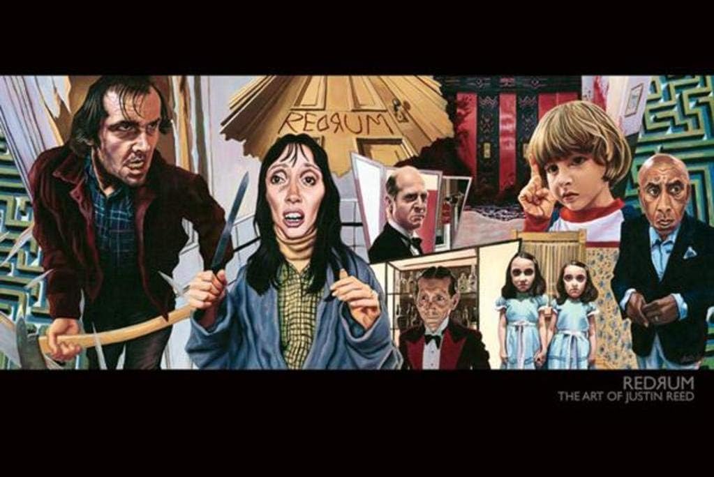 Amazon.com: Redrum The Art of Justin Reed Poster 36x24: Prints: Posters ...