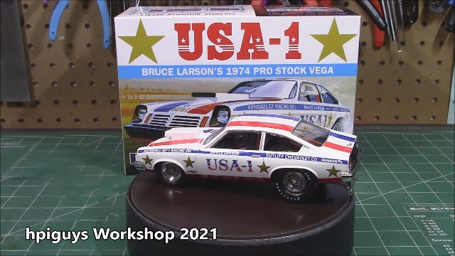 Watch MPC Bruce Larson USA/1 Pro Stock Vega 1&25 Scale Model Kit on ...