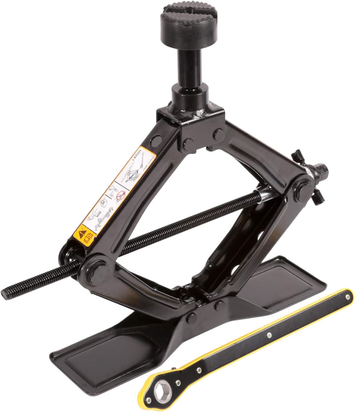 DICN Rustproof 2 Ton Scissor Jack with Crank Handle for Ford Mondeo ...