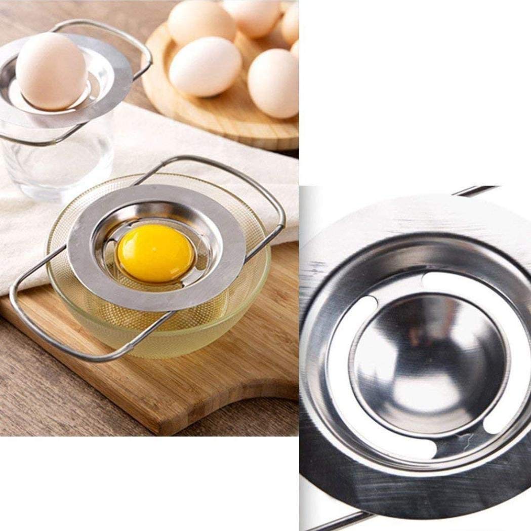 Buy Egg Separator Filter, SUJING Stainless Steel Separators Tool Eggs ...