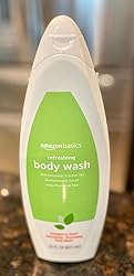 Amazon.com : Amazon Basics Body Wash for Sensitive Skin, Hypoallergenic ...