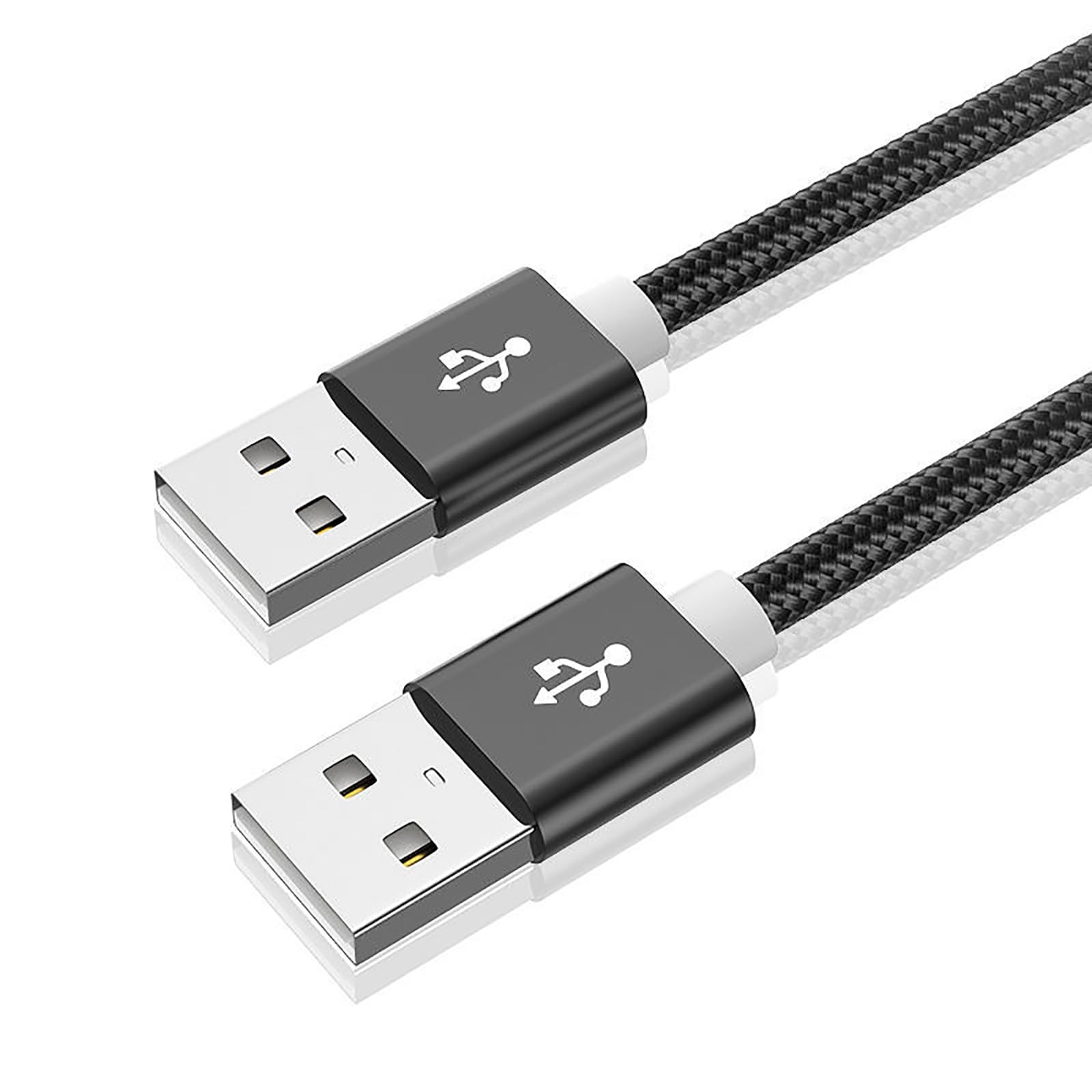 Amazon.co.jp: USB 2.0 高速ケーブル 480Mbps 転送速度 USB 2.0 オス USB リーダーハードラップトップ用 ...