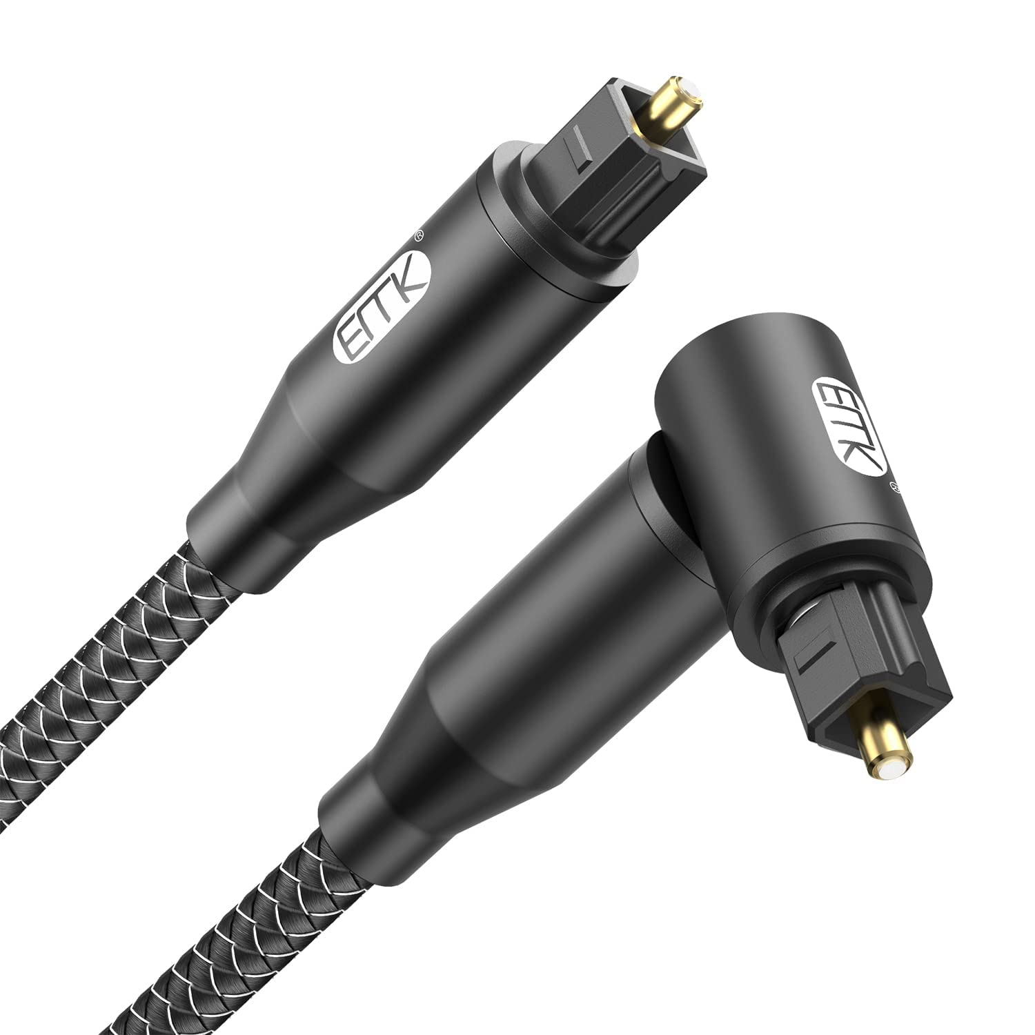 Emk 90 Degree Optical Cable Right Angle Digital Sound EMK 3.5 Mm