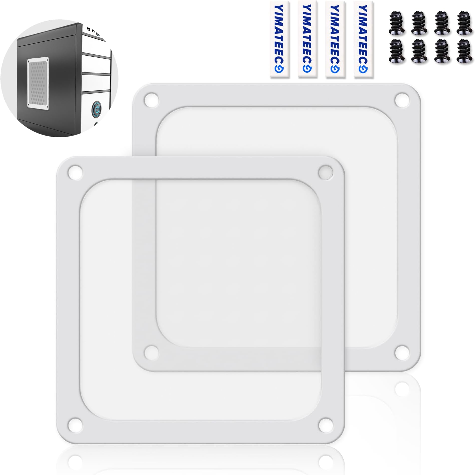 Amazon.com: Dust Filter PC 120mm for Computer Cooler/PSU/Routers Nylon ...