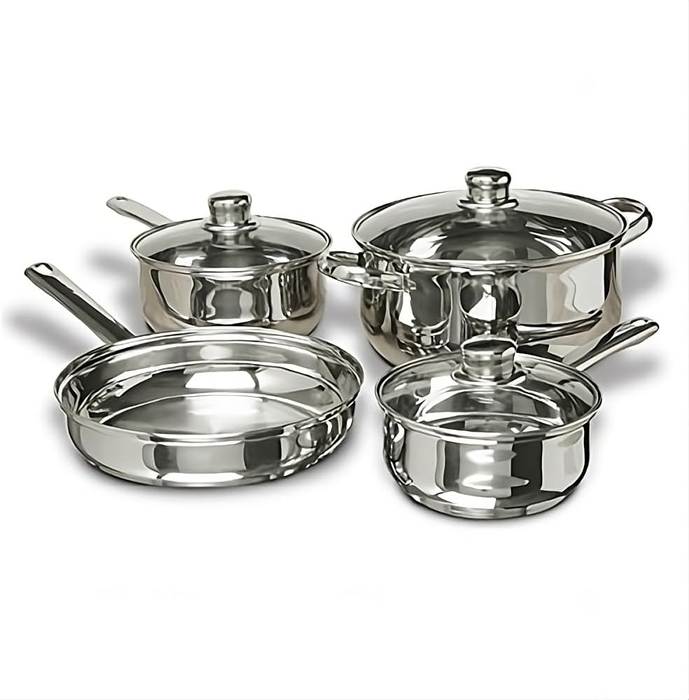 Amazon.com: Chef's Secret 9-Ply Waterless Heavy Gauge Cookware Set ...