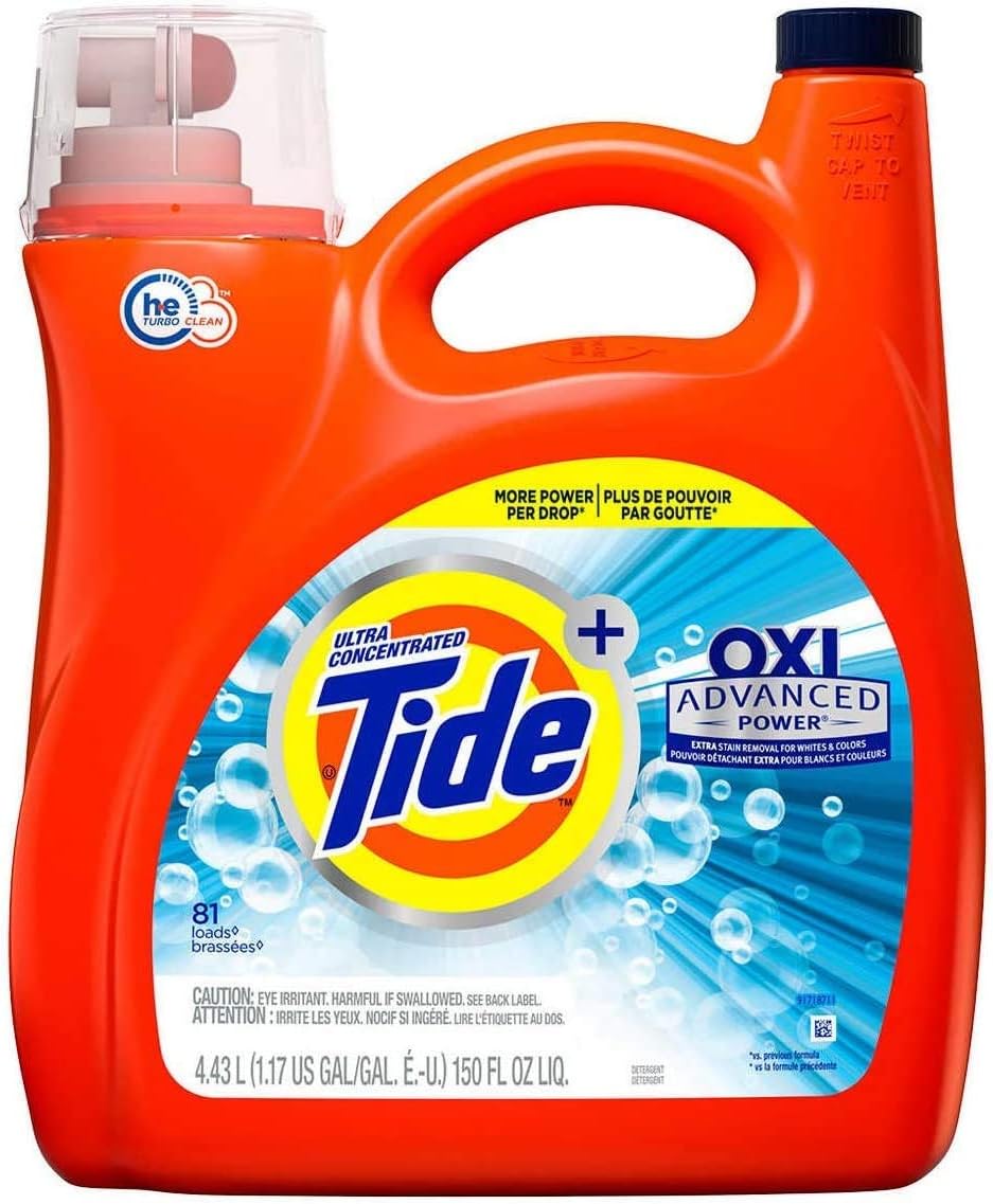 Amazon.com : Tide He Original Liquid Detergent( 146 Loads/ 200 Fl Oz ...