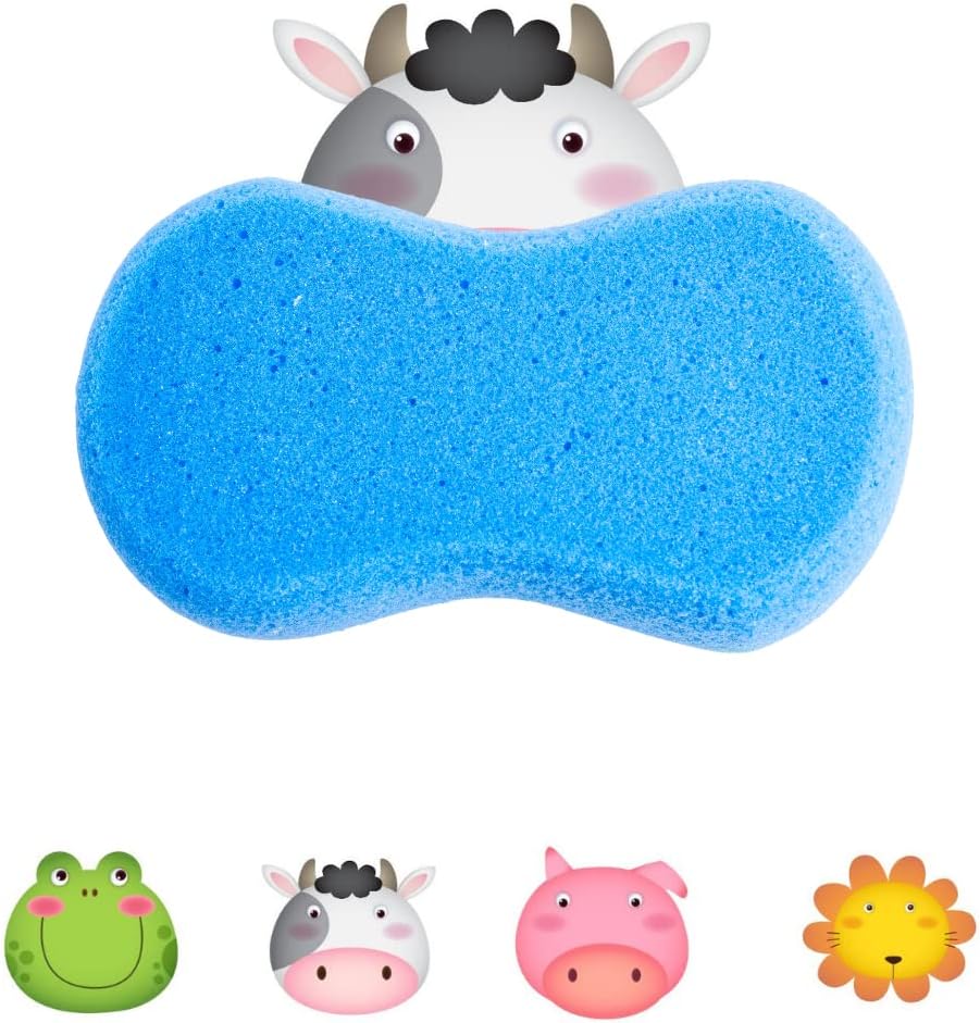 Amazon.com: Sponge Holder - Animal Characters (Frog-Pig-Lion-Cow) : Pet ...
