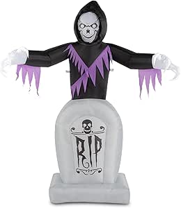 Amazon.com: FXLCMUS 8Ft Giant Towering Halloween Inflatables Outdoor ...