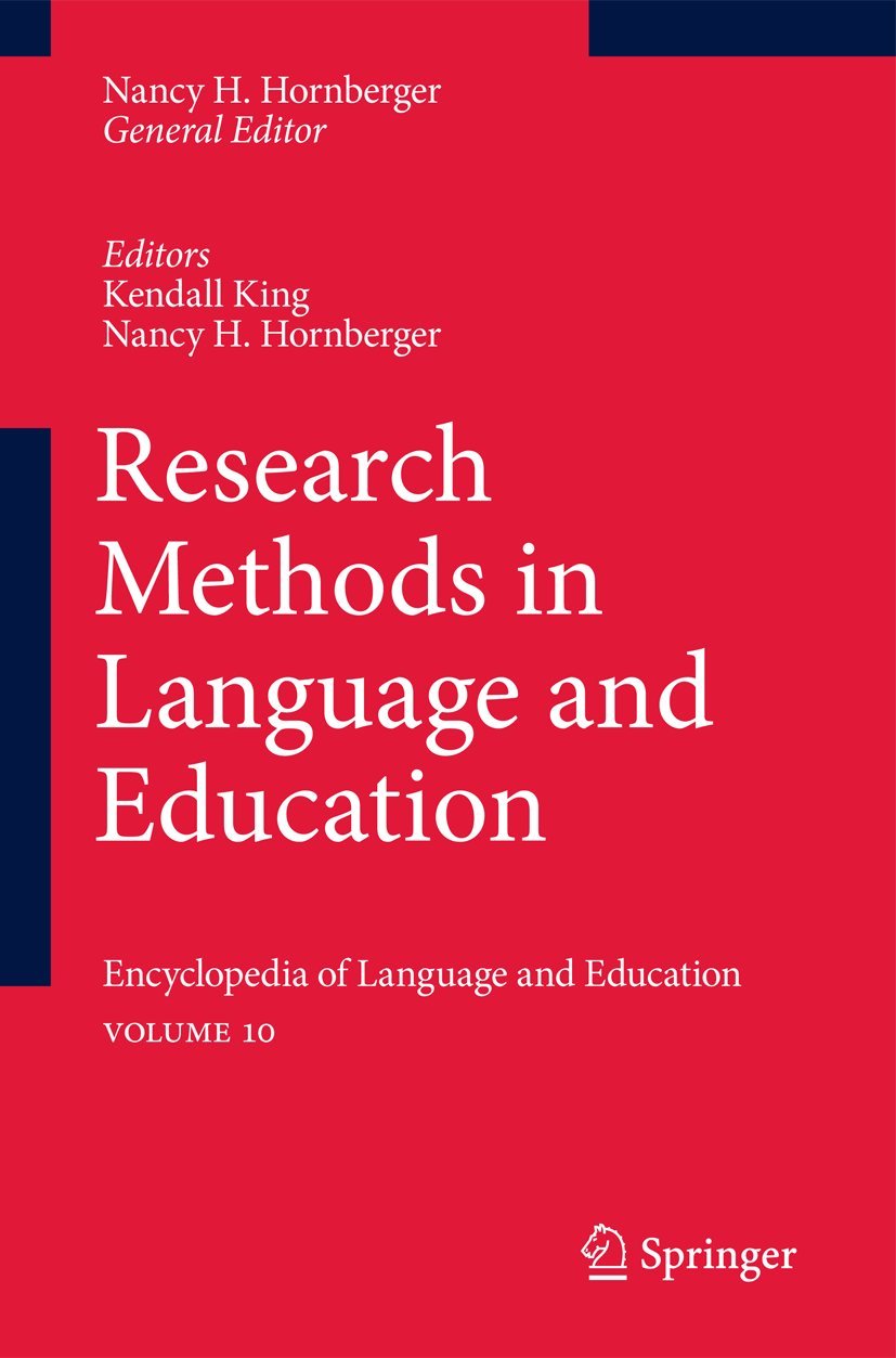 Amazon.com: Research Methods in Language and Education: Encyclopedia of ...