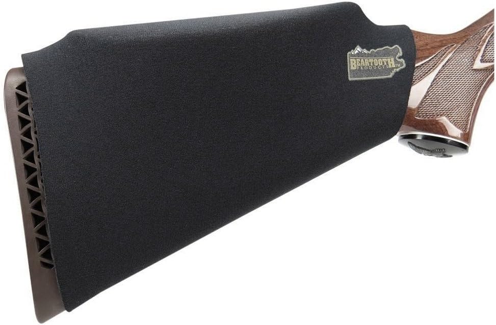 Beartooth Black smooth comb raising kit - neoprene gun stock guard with ...