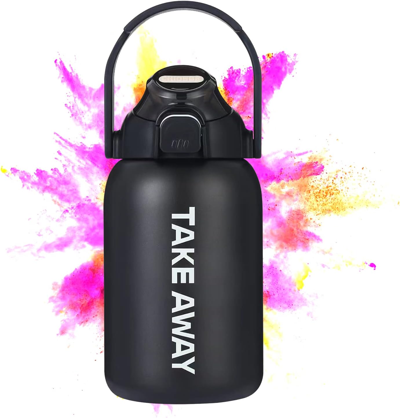 Amazon | BottHealth 850ml ストロー 保温 保冷 水筒 ステンレスボトル SUS304 真空断熱 スポーツボトル 魔法瓶 直飲み 漏れ防止 山登り 運動 対応 軽量 ...