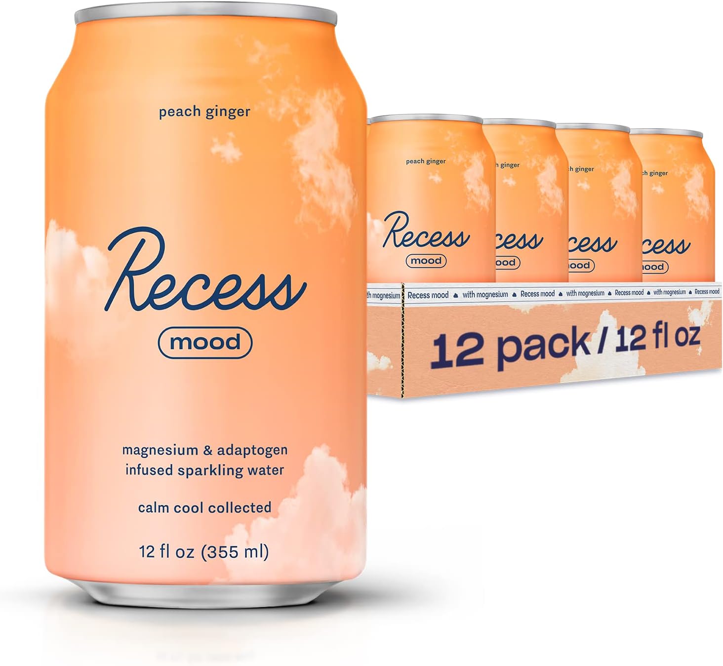 Amazon.com : Recess Mood Magnesium & Adaptogen Drink, Relaxation ...