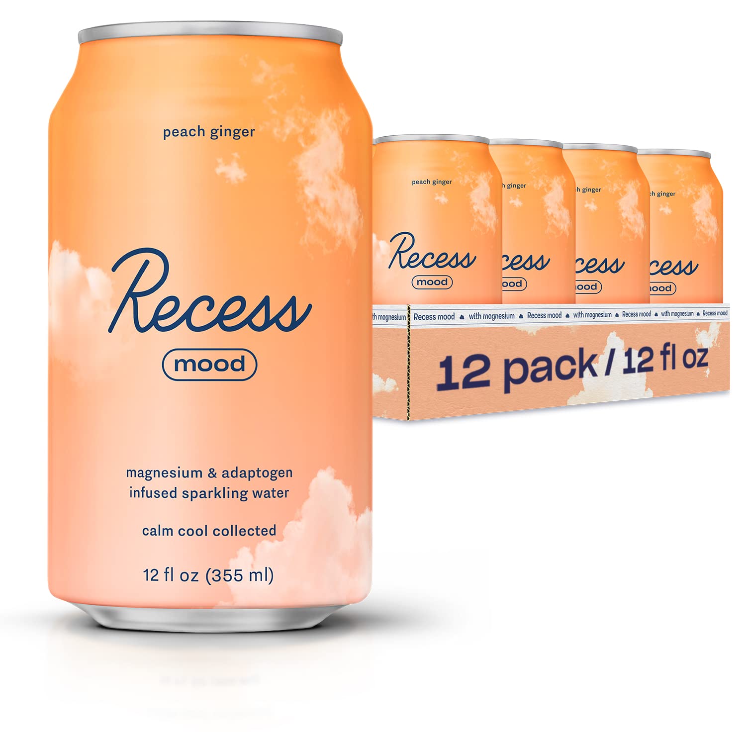 Amazon.com : Recess Mood Magnesium & Adaptogen Drink, Relaxation ...