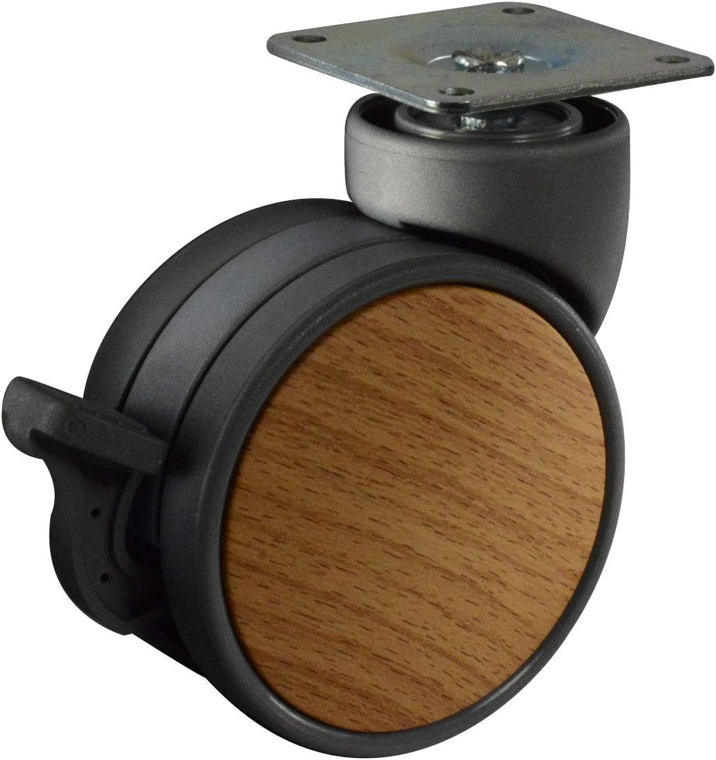 Amazon.com: Cool Casters - Grey Caster with Beech Finish - Item #400-75 ...
