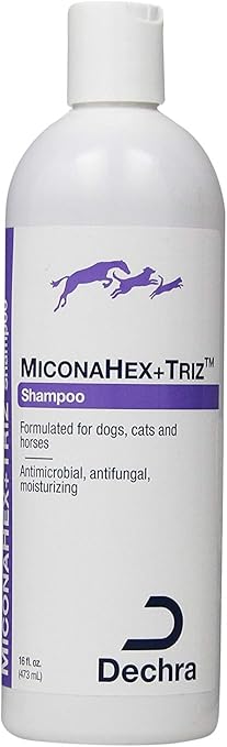 Amazon.com: Dechra Miconahex + Triz Shampoo, 16-Ounce