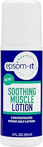 Amazon.com : Epsom-It Soothing Muscle Lotion - Roll On Epsom Salt ...