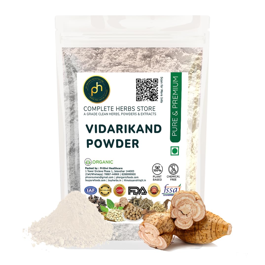 Buy PHs Organic Vidarikand Safed (White) Powder 150Gm | Bidarikand ...