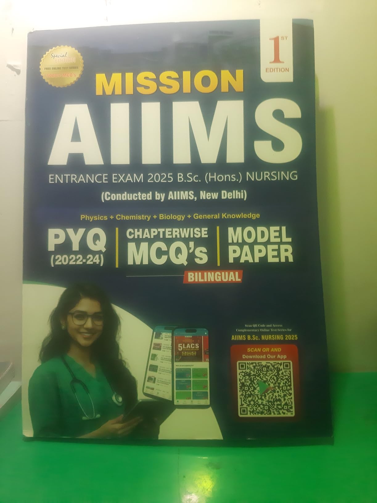 Buy Bhushan Science Mission AIIMS Entrance Exm 2025 B.Sc. (Hons ...