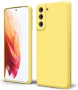 Amazon.com: oakxco for Samsung Galaxy S21 Plus Phone Case Liquid Silicone Grip, Cute Thin Slim ...