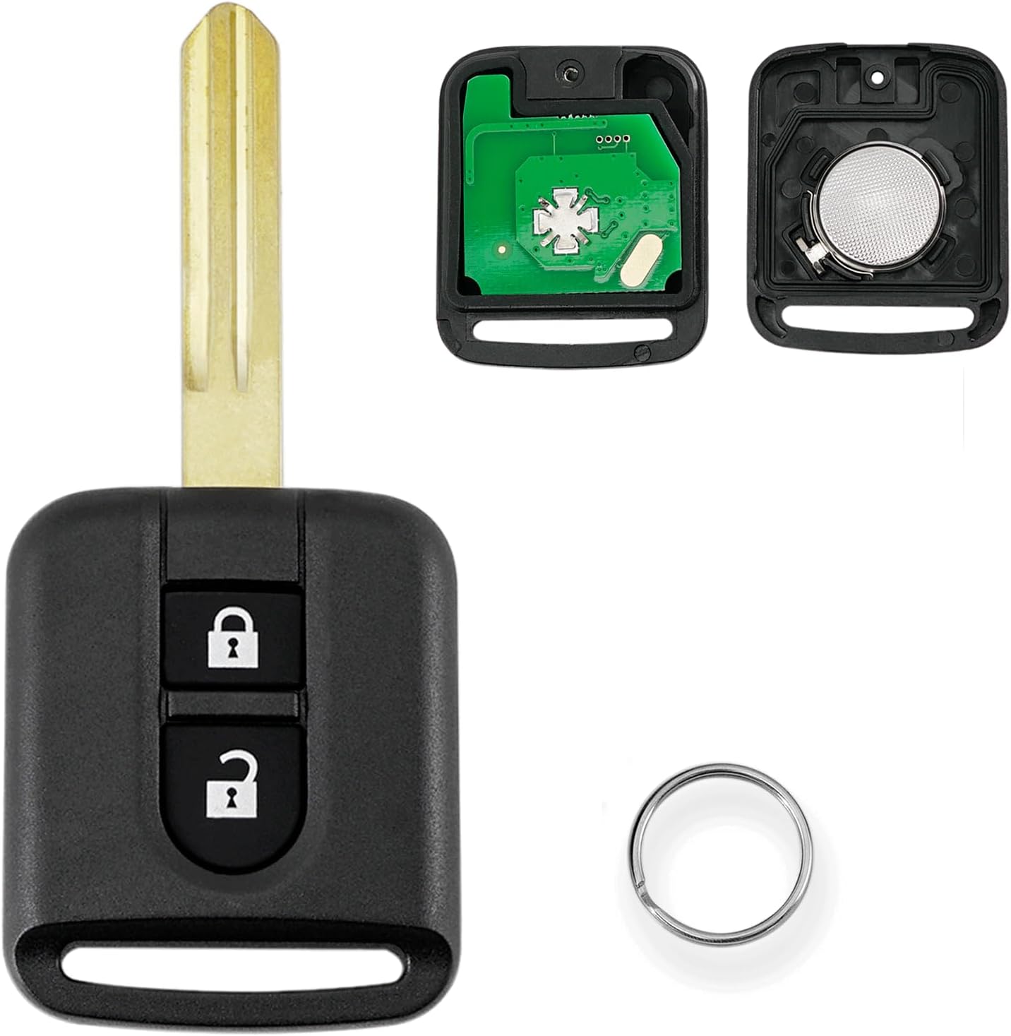 For Nissan X-Trail Key 433Mhz For Qashqai Key For Nissan Note Key For ...