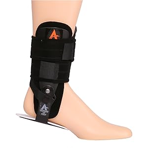 New Active Ankle T2 Rigid Ankle Brace Injured Ankle Protection Large B ...