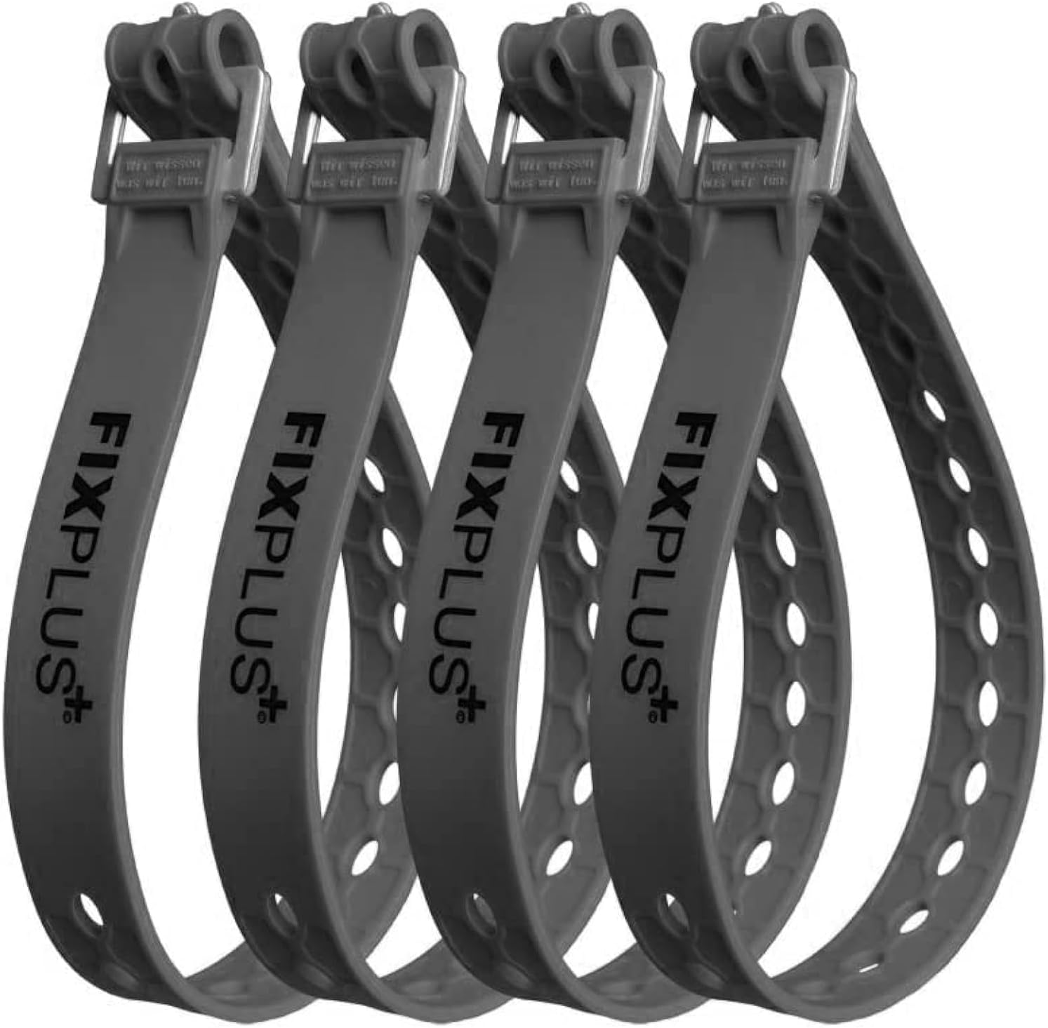 Fixplus Strap 4er-Pack - Zurrgurt Zum Sichern, Befestigen, Bündeln und Festzurren, aus ...