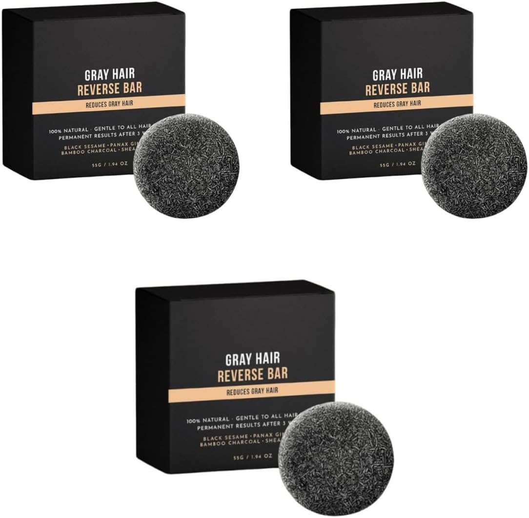 2024 New - 3pcs SPARTAN Gray Hair Reverse Bar | Man Gray Hair Reverse ...