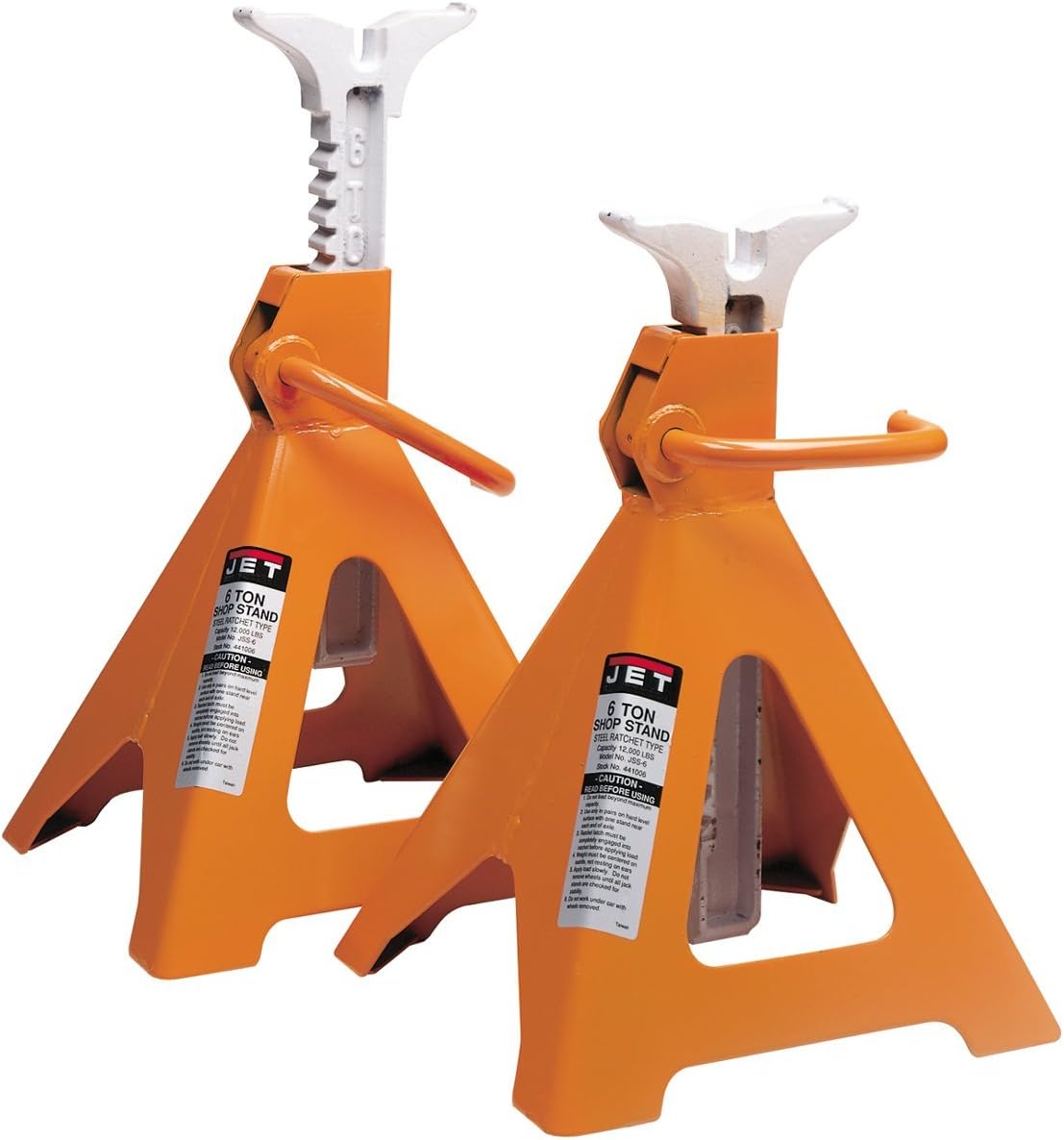 Amazon.com: JET JSS-6 6-Ton Jack Stands (Pair); Part No. 441006 ...
