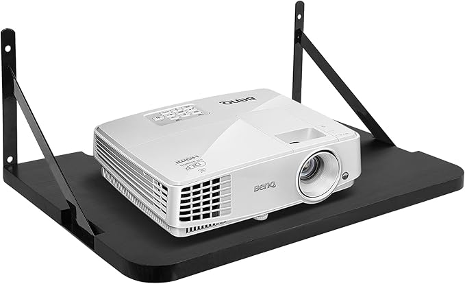 Amazon.com: BEARUT Projector Shelf,Projector Wall Mount Floating Shelf ...