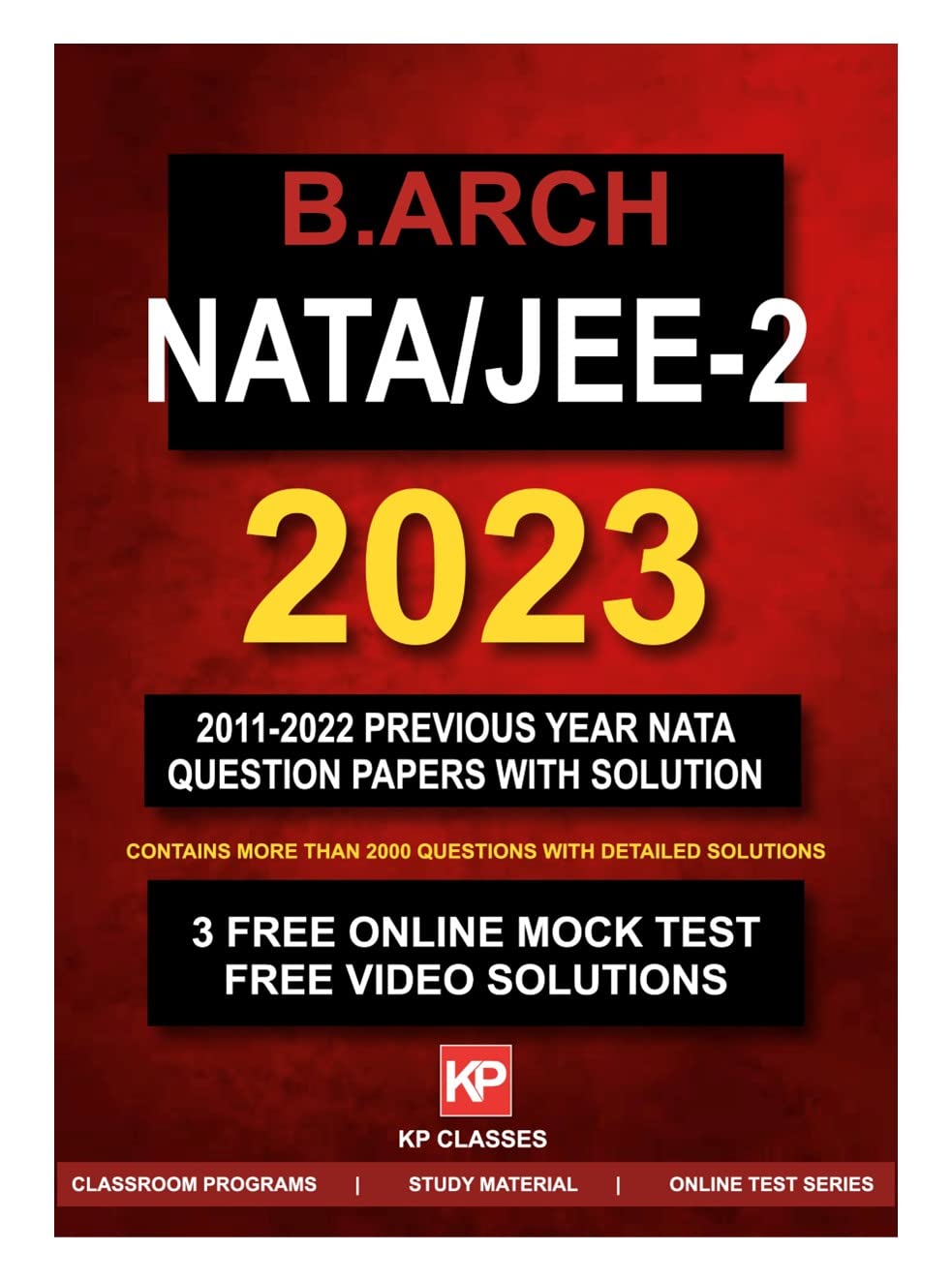 Buy B. ARCH NATA/JEE-2 2023 Previous Year Solved Papers Book Online at ...