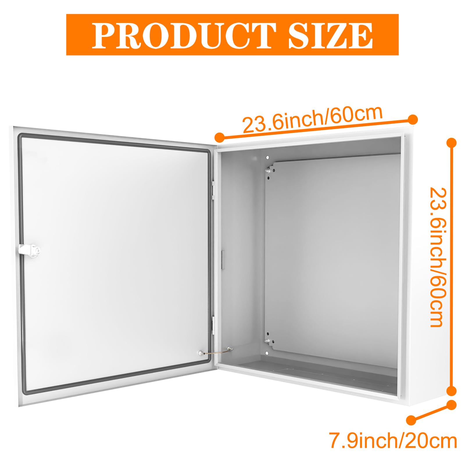 Snapklik.com : Outdoor Electrical Box 24 X 24 X 8 Nema 4X Enclosure ...