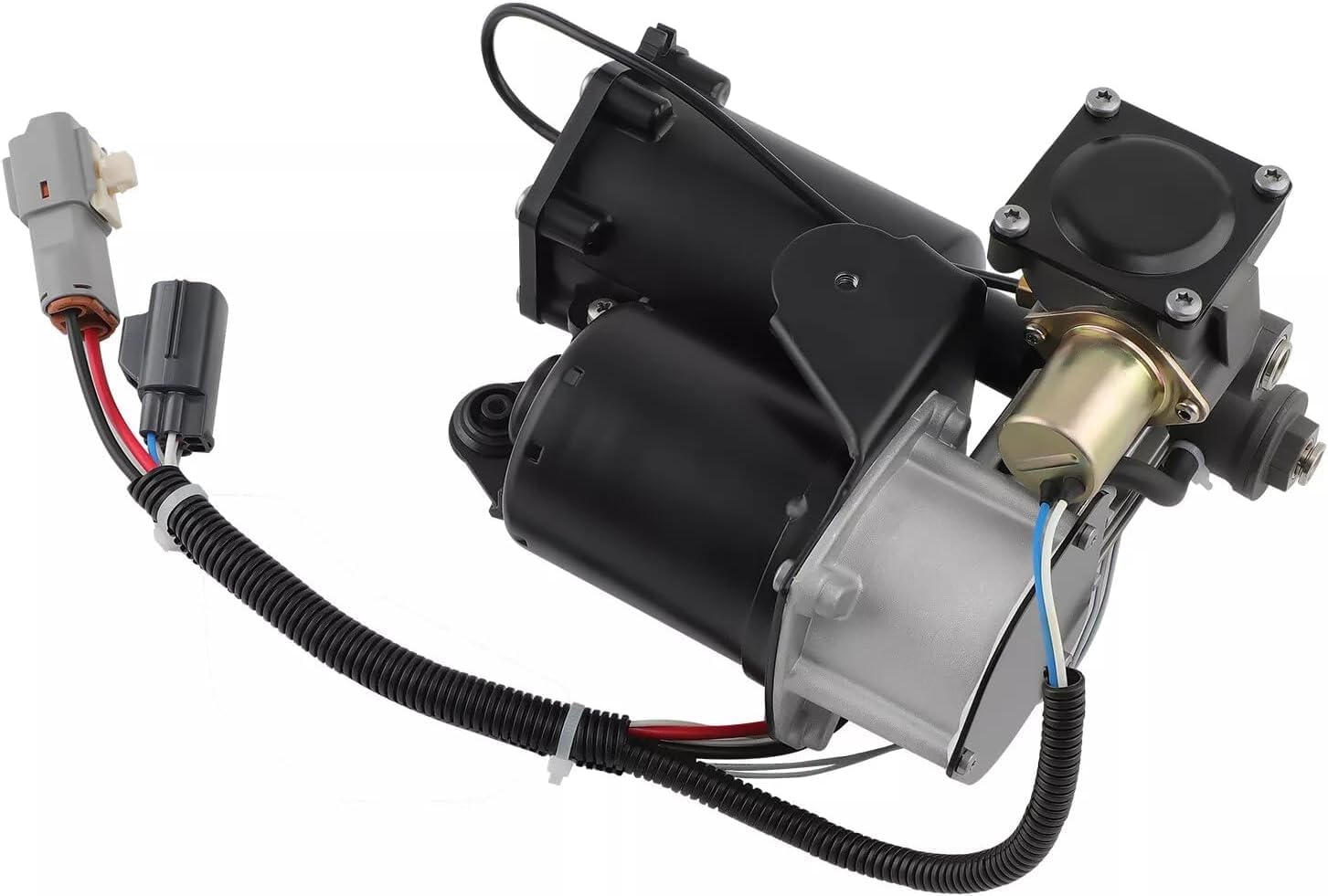 GEARLEADER Air Suspension Compressor Pump + Relay For Land Rover ...