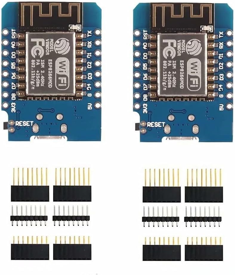 AZDelivery 3 x D1 Mini NodeMcu mit ESP8266-12F WLAN Module CH340G Lua ...
