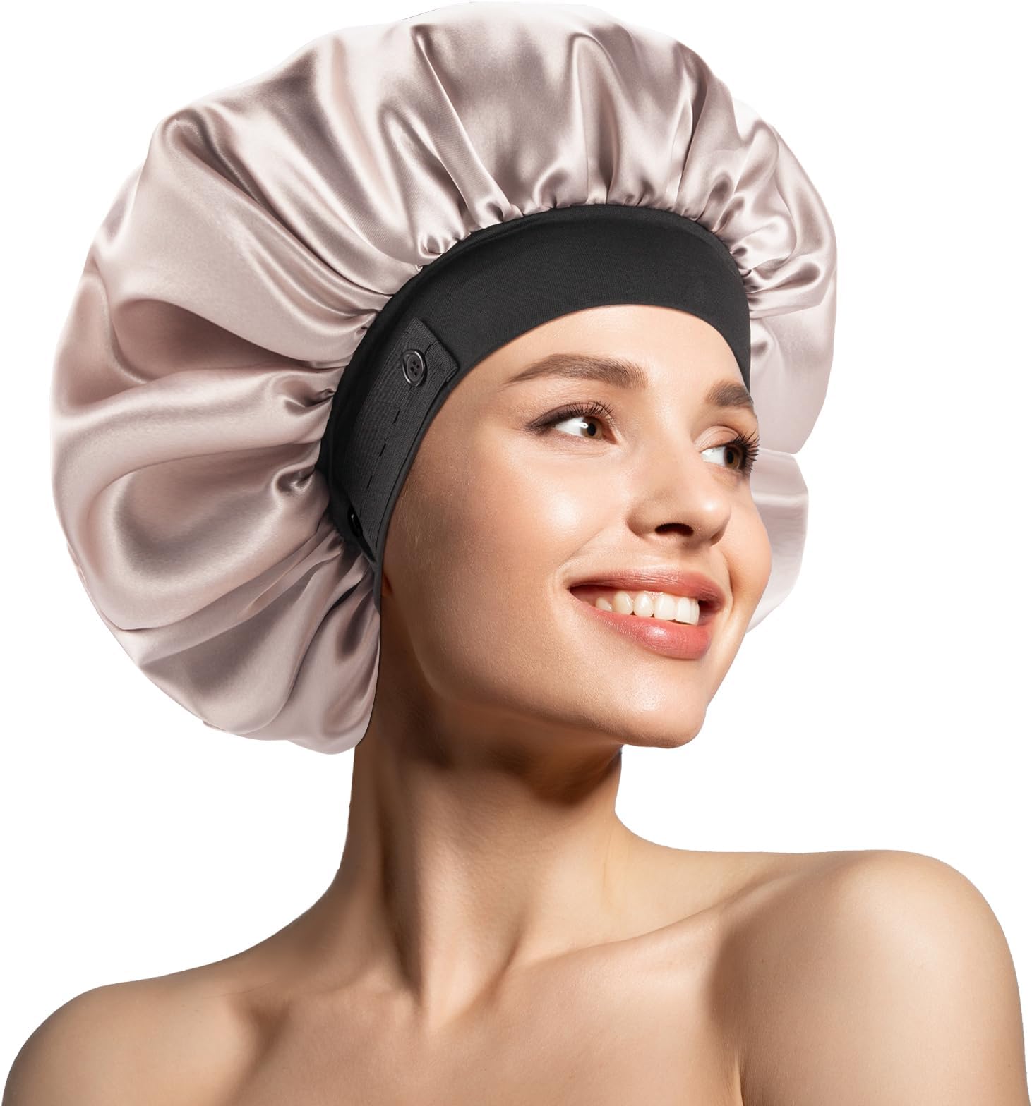 Amazon.com : Silk Bonnet for Sleeping, Satin Hair Bonnets, Extra Large ...