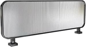 Dividers for Dining Areas, Translucent Raised Striped Glass Ironwork ...