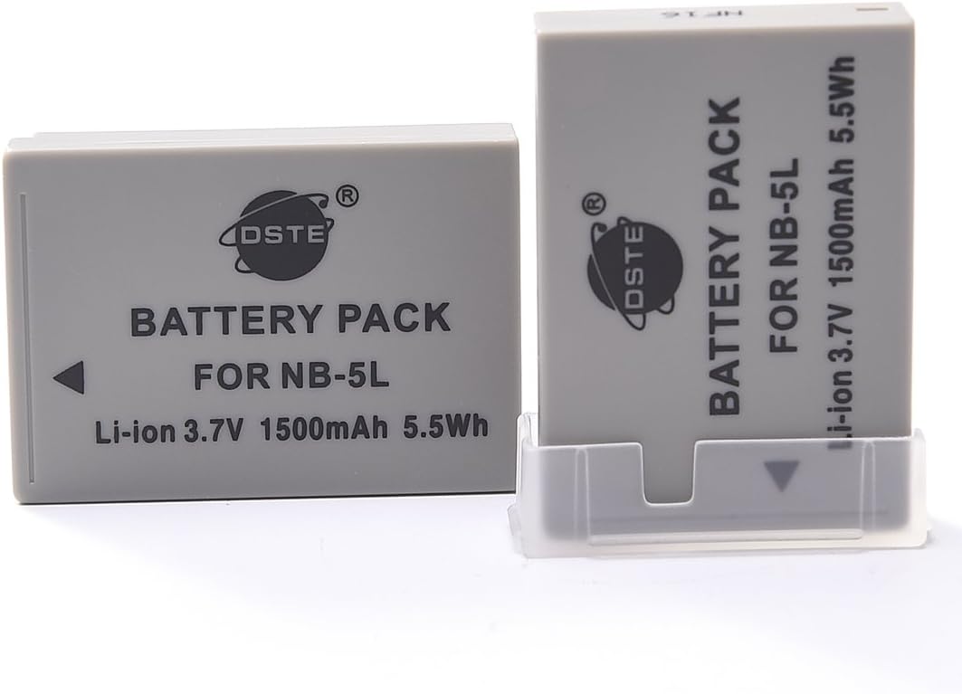 NB-10L Battery for NB10L PowerShot SX40 HS SX50 SX60 HS G1X G3X G1 G3 X ...