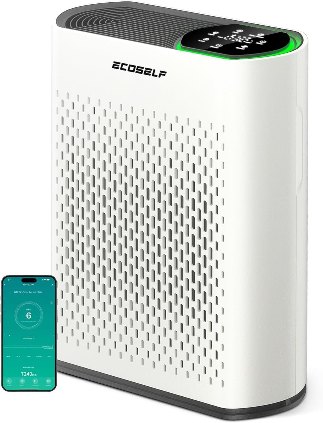 Amazon.com: Powerful Air Purifiers for Home Large Room Up to 1400 Ft² ...